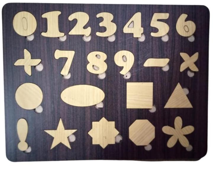 Maths Alphabets 123 & Shapes Toy Blocks for Kids, Puzzle Set For Kids ...