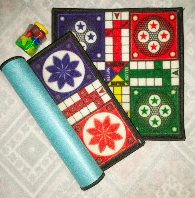 Ludo Matt Carpet Game – Jumbo Ludo Game Board 2x2 Ft Large Size with ...