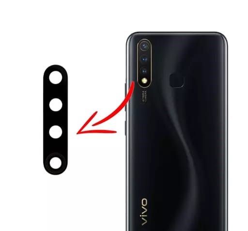 Vivo Y19 Replacement Back Camera Lens Glass For Vivo Y19 | Daraz.pk