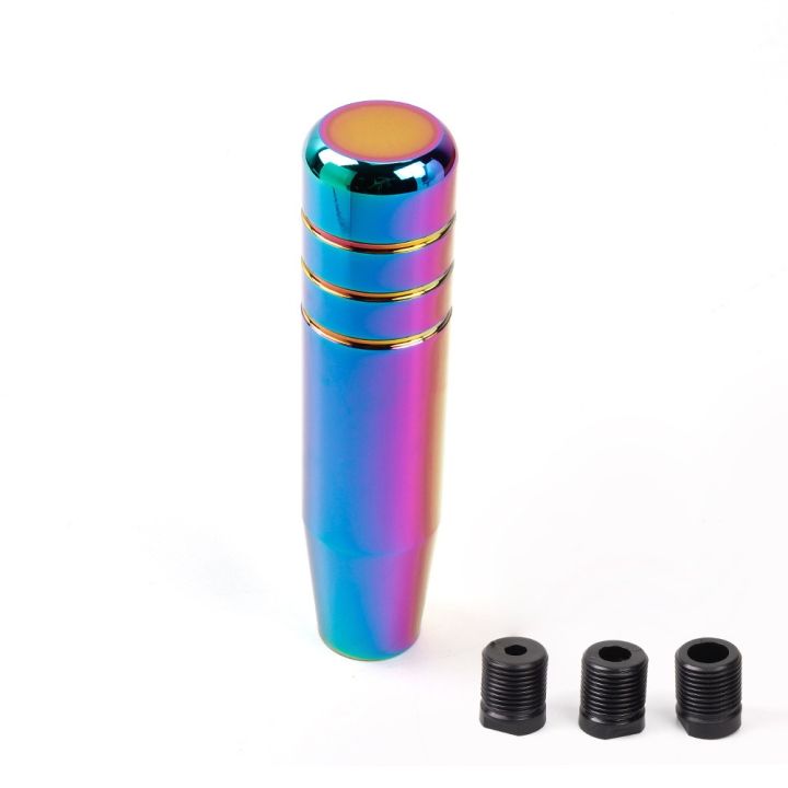 Universal Auto 13cm Length Manual Car Gear Shift Knob Aluminum Gear ...