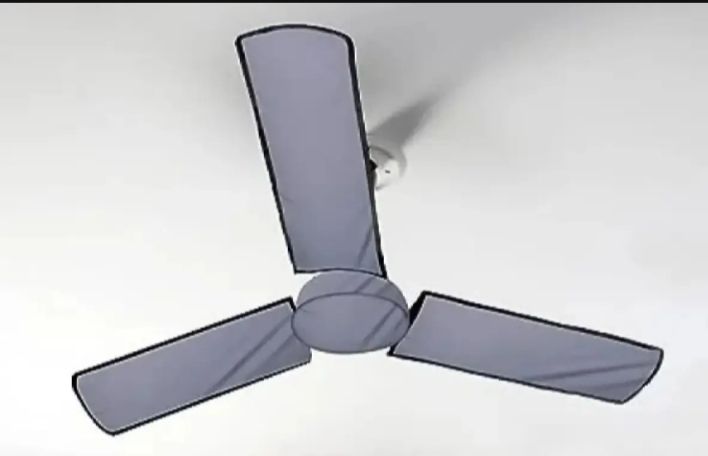CEILLING Fan Cover Dustproof/Heatproof/Waterproof With Motor Cover Grey ...