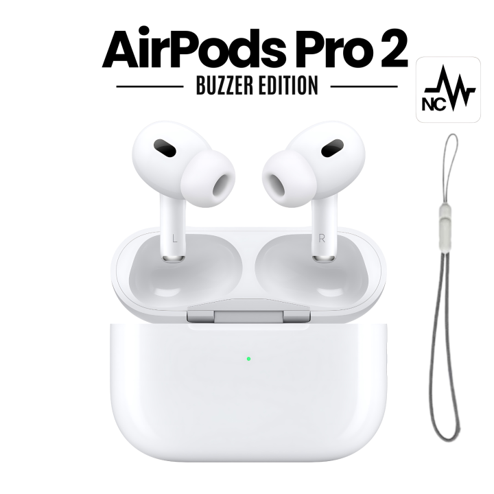 AirPods Pro 2nd Gen (Buzzer + Type-C) - Wireless Bluetooth Earphones ...