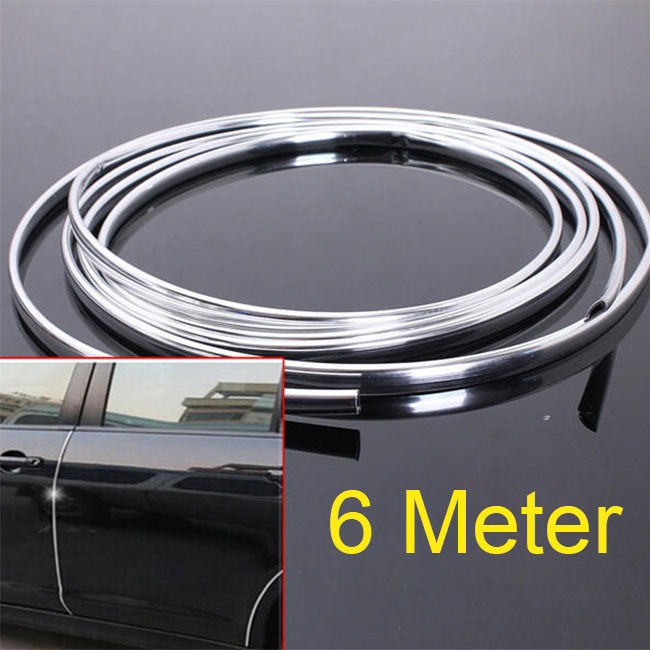 Car Door Edge Guard Chrome Protector Roll 6 Meter | Daraz.pk