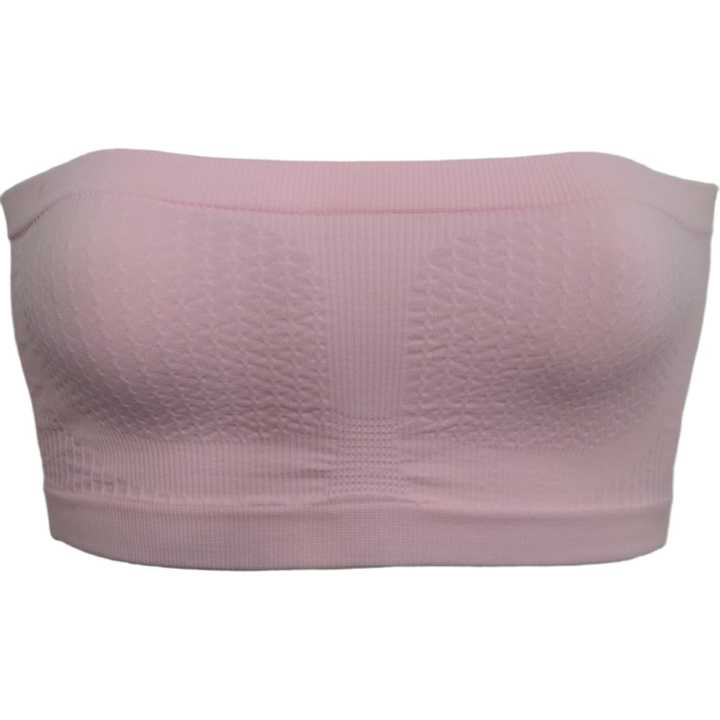 Strapless Bra Soft & Non Padded Tube Bra Free Sizes New Style for Girls ...