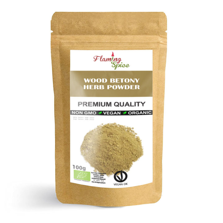 WOOD BETONY HERB POWDER 100g | Daraz.pk