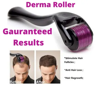 Derma Roller 0.5 Mm Hair & Skin System - Titanium needles - Best ...