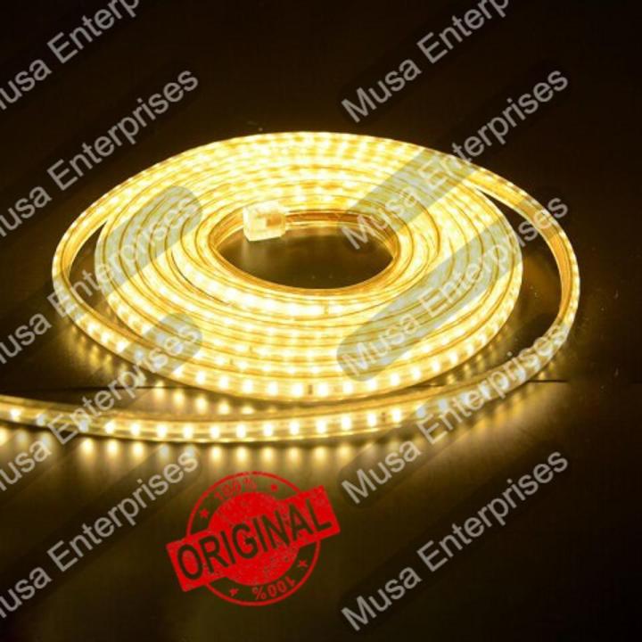 220V LED Strip Light 3014 Waterproof Home Decoration Rope Light | Daraz.pk