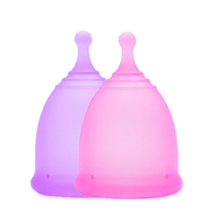【FASHION】 Reusable Menstrual Cup Silicone Period Cups Comfortably Use ...
