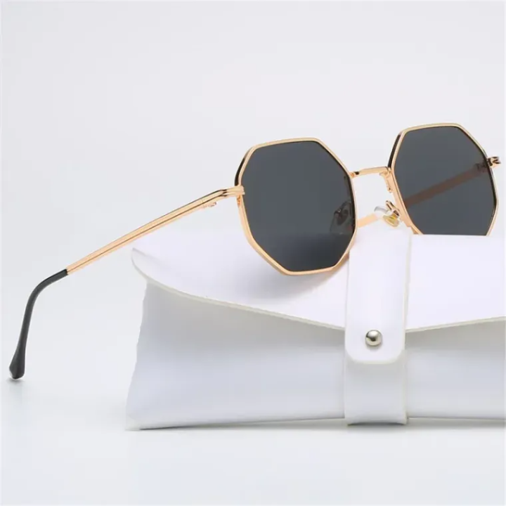Small Square Sunglasses Women Men Brand Steampunk Metal Frame ...