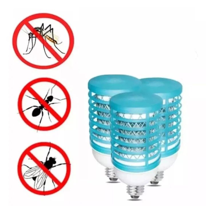 Pack of 3 - Millat insect killer Bulb - with blue LED light is the ...