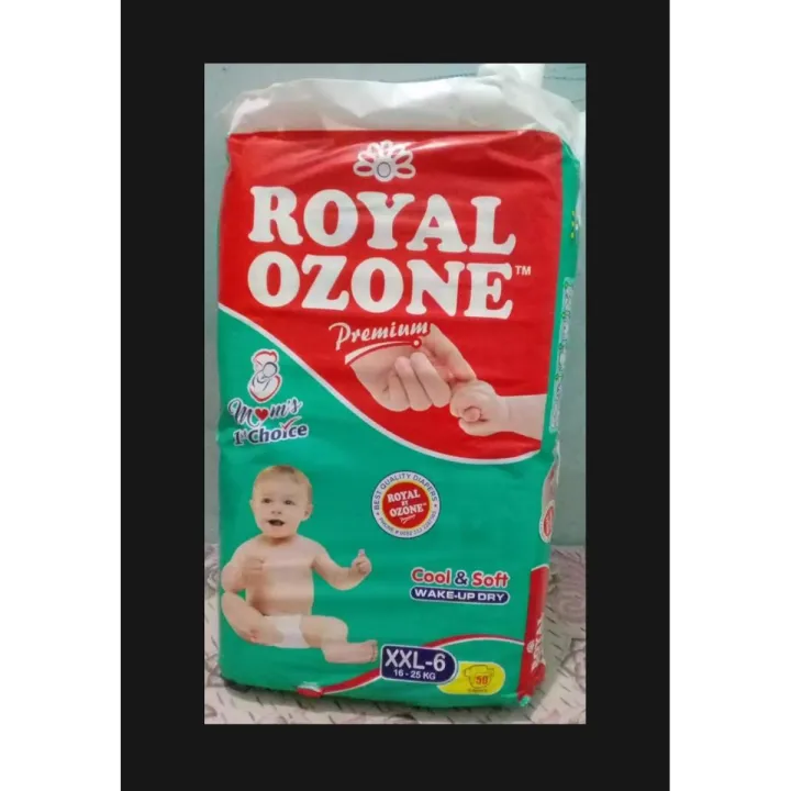 Royal Ozone Baby Diaper 6 Xxl 50 Peice Pack | Daraz.pk