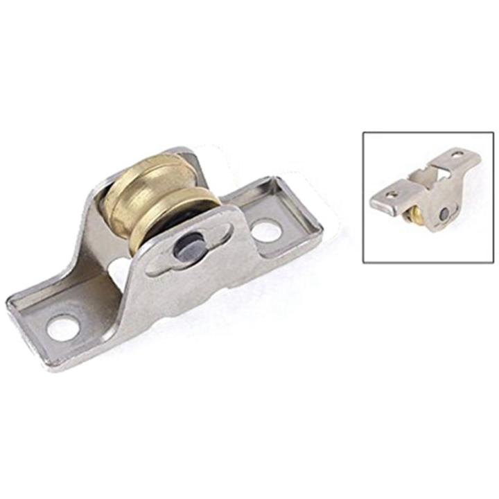8pcs 1.6cm Dia Single Roller Window Pane Pulley Doors Wheel + | Daraz.pk