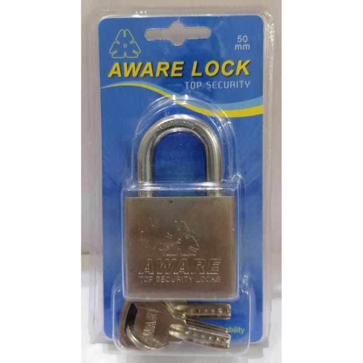 50mm Heavy Duty Cast Iron Padlock Outdoor Door Safety Security Shackle ...