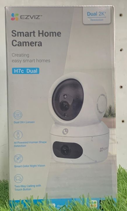 H7c dual Lenz wifi camera 369 degree rotation and two way talk ezviz ...