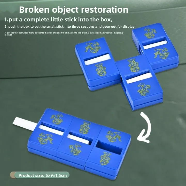 Creative Magic Purple Magic Box Trick Performance Mystery Magic Show ...