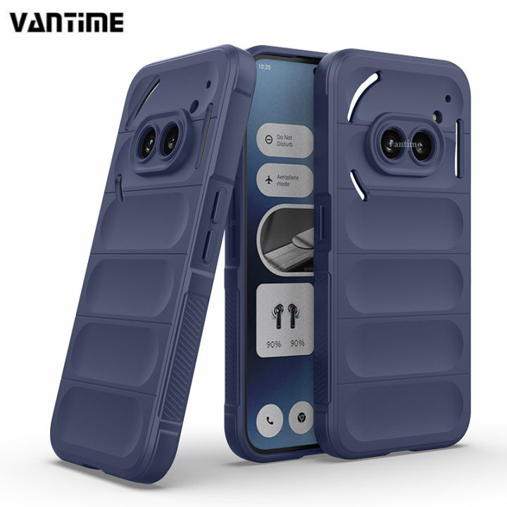 Vantime for Nothing Phone (2a) 5G Silicone Case Camera Protect Anti-Fall Airbag Cover | Daraz.pk