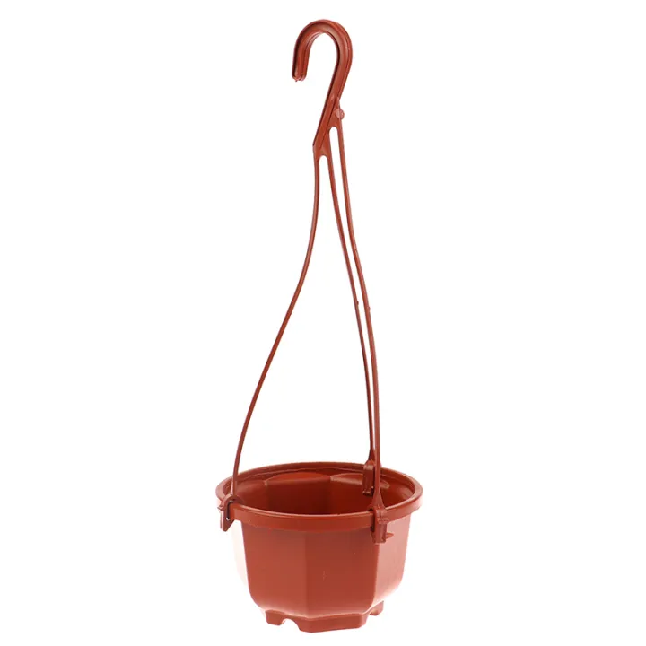 1Pc Hanging Mini Octagonal Flowerpot Plastic Flower Pot Succulent ...