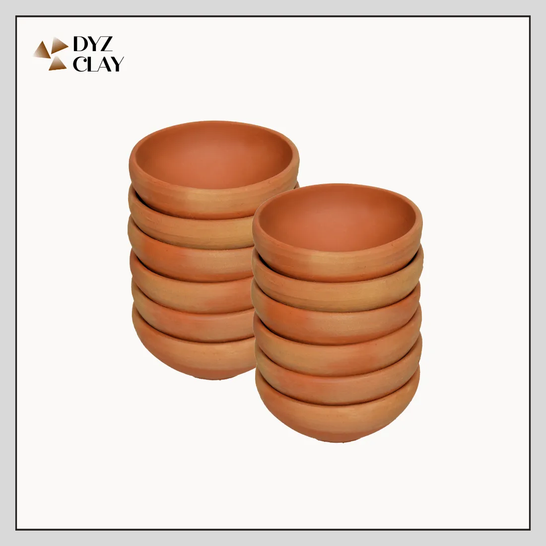 Clay old style small Pyala 12 pcs | Daraz.pk