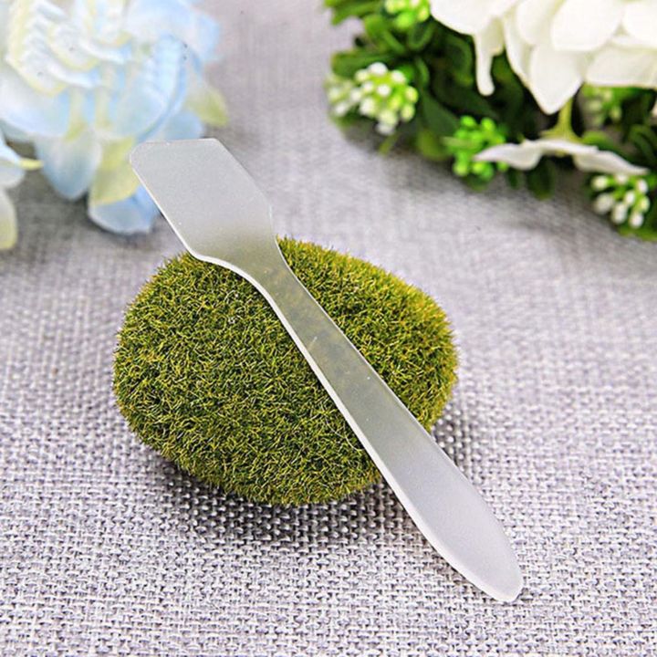 Facial Mask Stick 1.5*8cm Plastic Mask Spoon for Cream Lotions ...