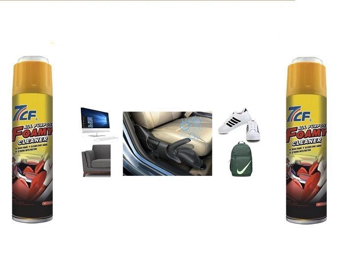7cf Multi-Purpose Foam Cleaner 650 ml (Seat, Carpet, Leather, Fabric,) | Daraz.pk