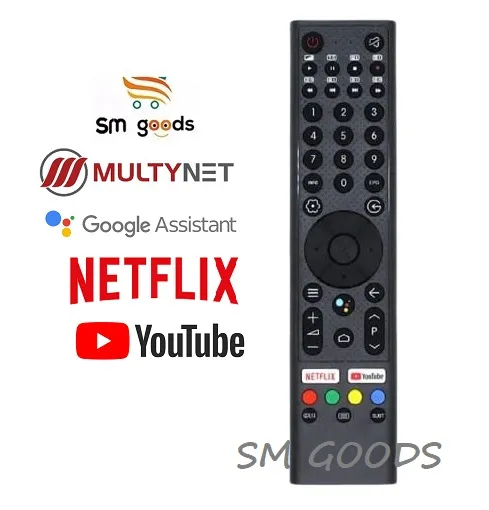 Multynet Smart Android LED TV Remote Control With Voice Cammand ...