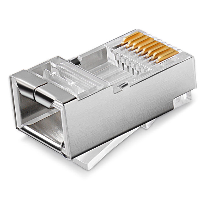 Xintylink Rj45 Cat5e Connector Ethernet Cable Plug Male Network Rg Rj ...