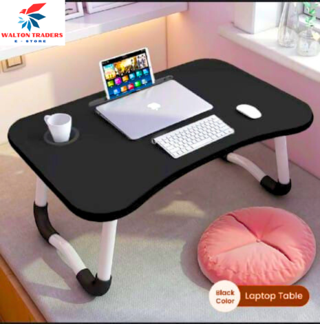 Wooden Gaming Laptop Table For Bed Foldable Stand Ergonomic Portable ...