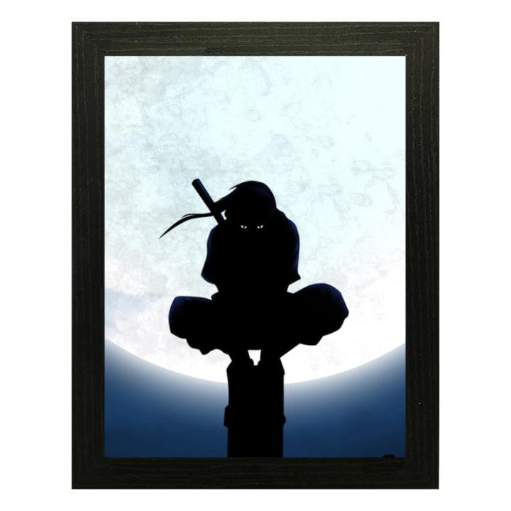 Naruto Anime Poster Frame, Framed Anime Itachi Posters - Raqeeq OFD115 ...