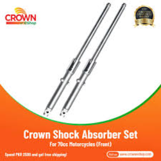 Crown Shock Absorber Set Front for 70cc Motorcycles,SHOCK ABSORBER ...