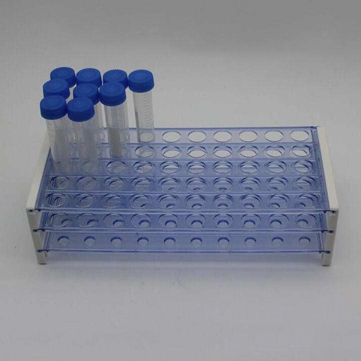Plastic 3 Layers Tools DIY Lab Test Tube Rack Holder Centrifugal Pipe ...