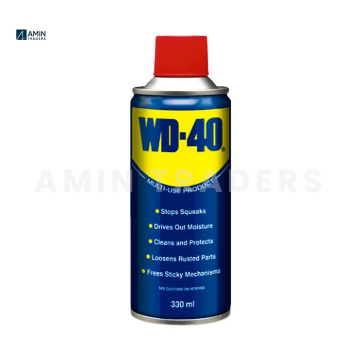 WD-40 Multi-Use Product 330mL Silicone Free 100% Original Spray | Daraz.pk