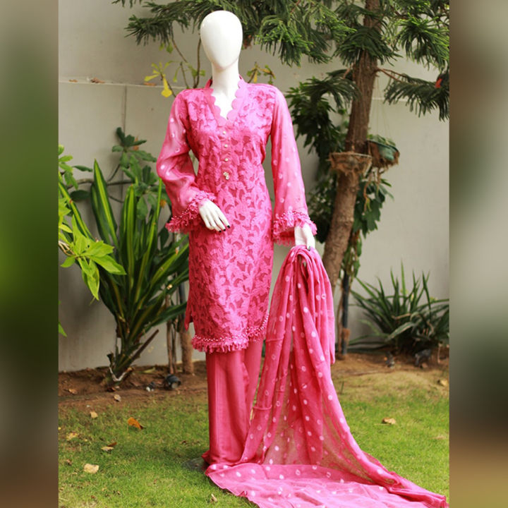 Essential Ruby Suit for Women | Daraz.pk