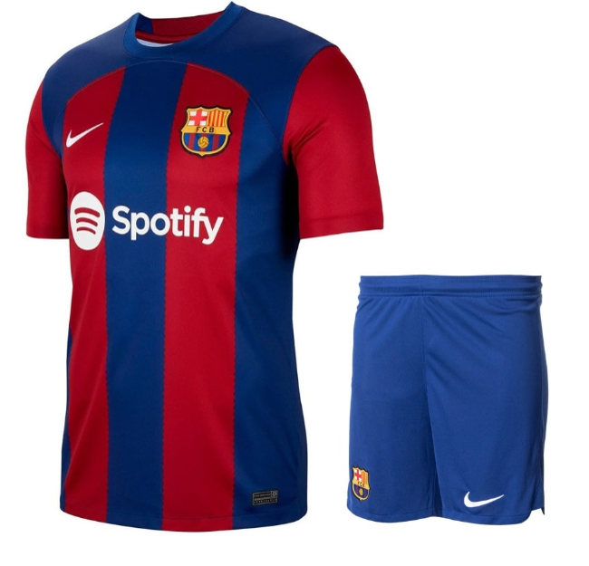 Robert Lewandowski Barcelona T-shirt and Shorts Football Kit new design ...