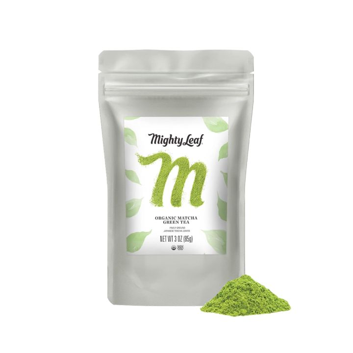 Mighty Leaf Organic Matcha Green Tea Powder, 100% Japanese Matcha ...
