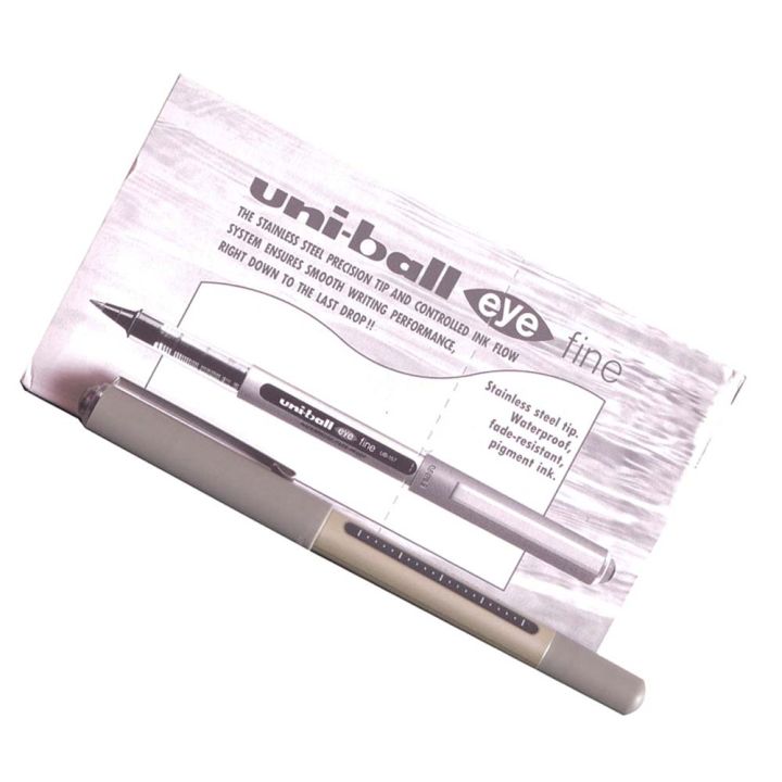 Uni Super Ink Rollerball Pen – Pack of 12 - Fade Proof & Smooth Writing ...