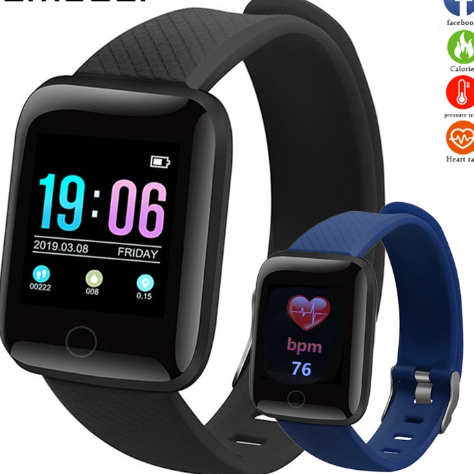 In Stock D13 Smart Watches 116 Plus Fitness tracker Watch Smart ...