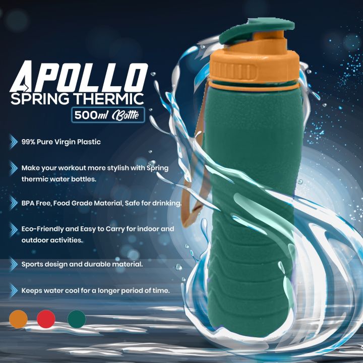 Apollo Spring thermic Water Bottle (500ml Water Bottle) | Daraz.pk