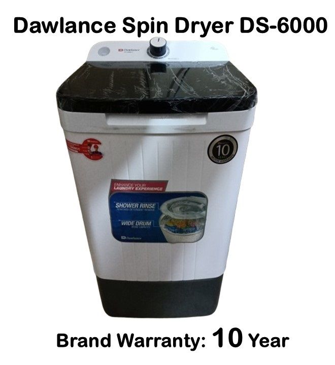 Dawlance spinner Dryer machine, Warranty 10 Years, DS-6000, Spin Dryer machine Dawlance DS-6000 ...