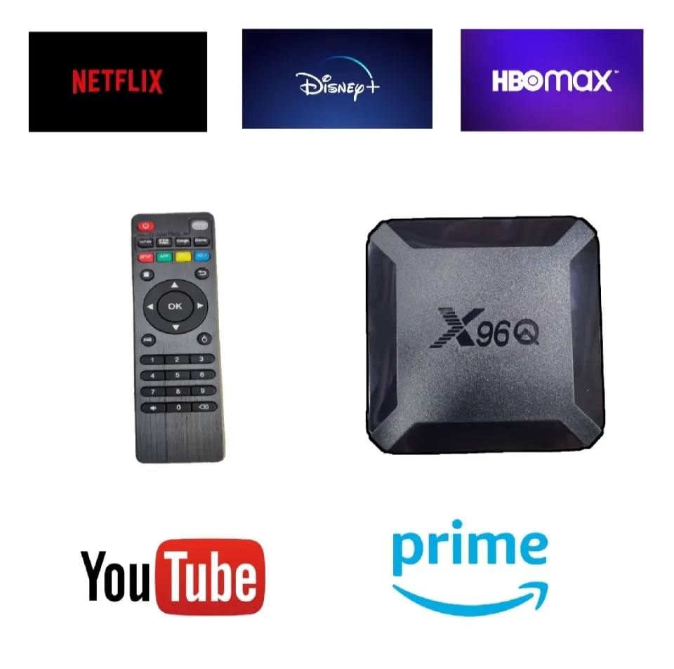 X96q Max Pro Internet TV Set Top Box, X96Q PRO Android 10.0, 4K UHD