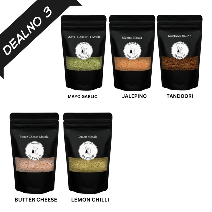 Fries masala 5 flavors 100g Only Rs. 1199 with Free Home Delivery! 100g ...
