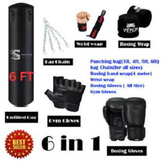 Boxing Kit Set Punching bag Hanging Boxing Sandbag Boxing Set Training ...
