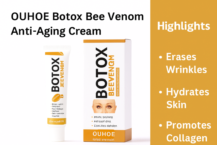 OUHOE Botox Bee Venom Anti-Aging Cream – Erases Wrinkles, Hydrates Skin ...