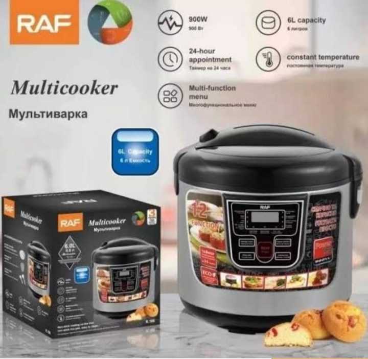 raf Multipurpose Programmable Digital ELectric Multi Cooker 6L Food ...