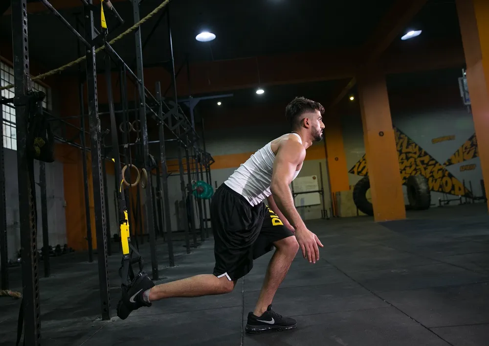 P3 PRO Fitness Exercise Resistance Bands Suspension Trainer Workout ...