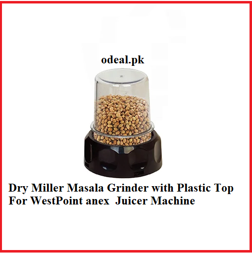 Dry Miller Masala Grinder with Plastic Top For WestPoint anex Juicer ...