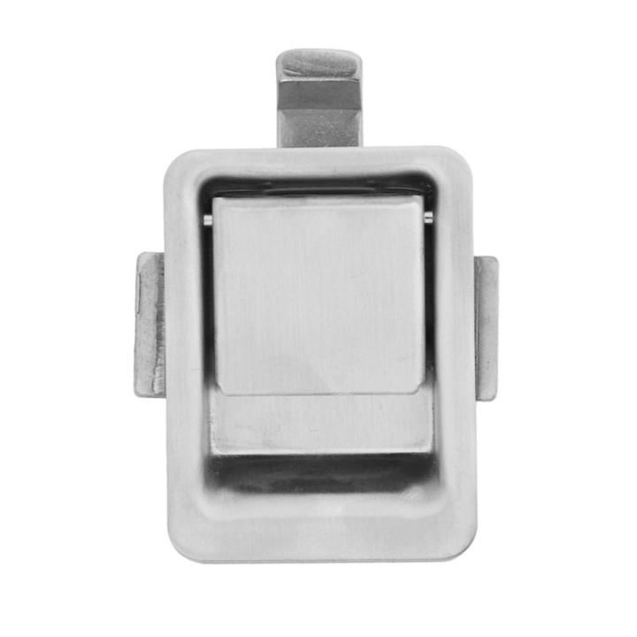 2X Stainless Steel Recessed Mounted Latch Mini Flush Mount Paddle ...