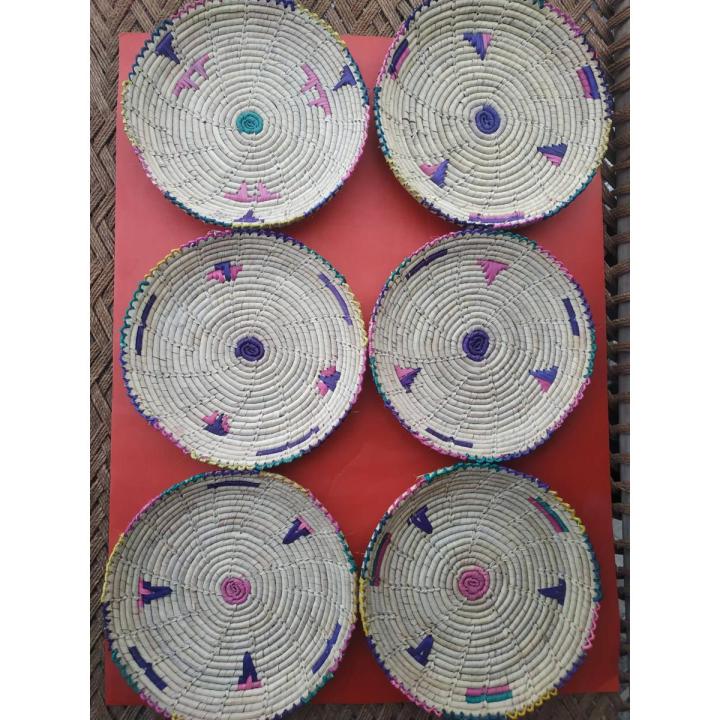 Pack of 6 Roti and Chapati Basket - Pindi (Traditional Roti Bascket ...