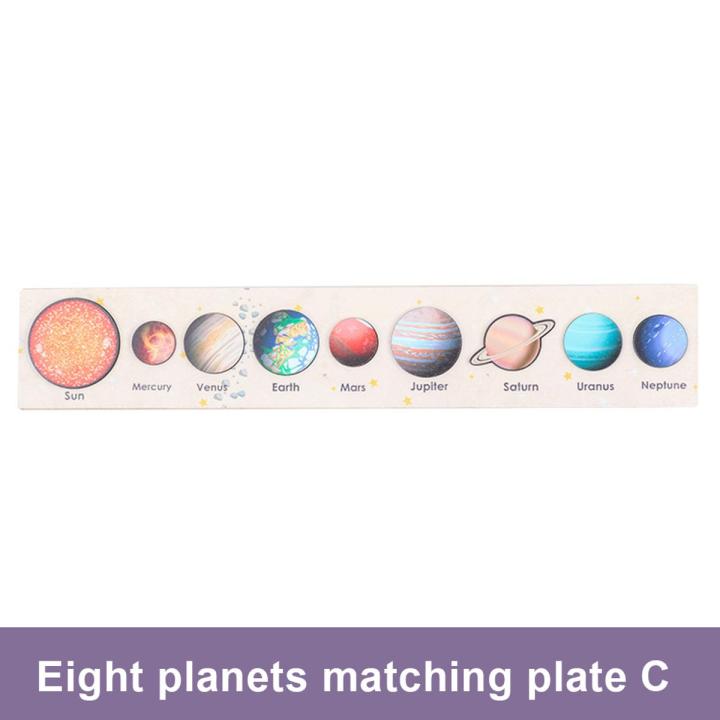 Eight Planets Puzzle Planetary Cognitive Matching Puzzle Educational ...