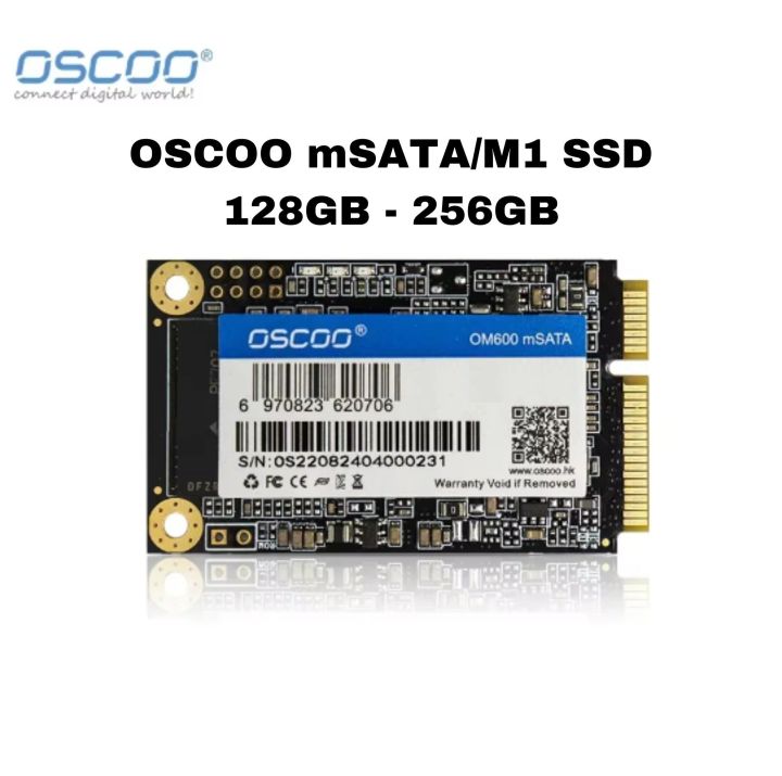 OSCOO mSATA SSD 128GB 256GB M1 SSD Mini SATA | Daraz.pk