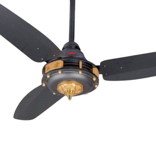 NFC AC DC Ceiling Fan Lotus Model 56 Inch Inverter Pure Copper Winding ...